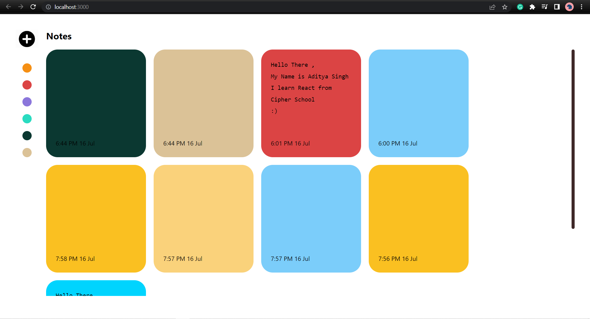 GitHub - Aditya621/CipherSchool_NoteApp