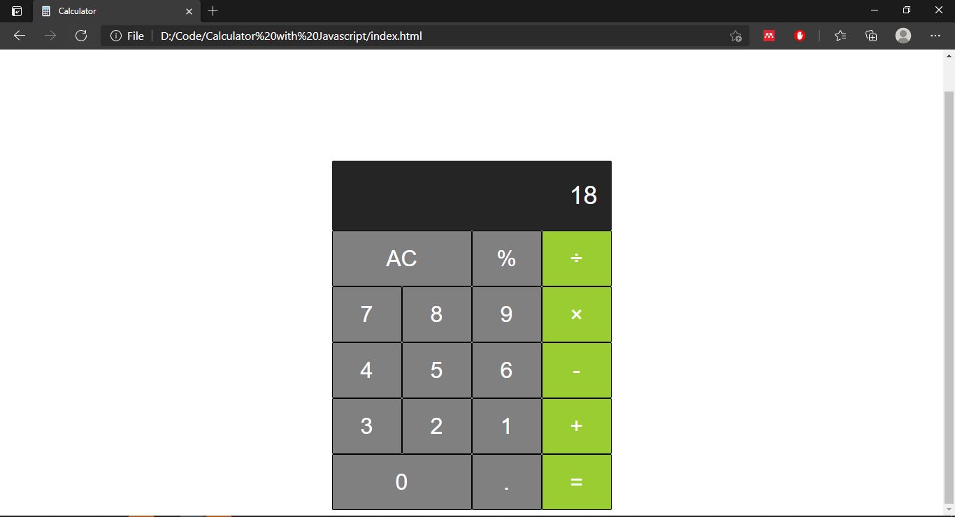 GitHub - PutraHarianja/Calculator: Simple Calculator with HTML, CSS, and JS
