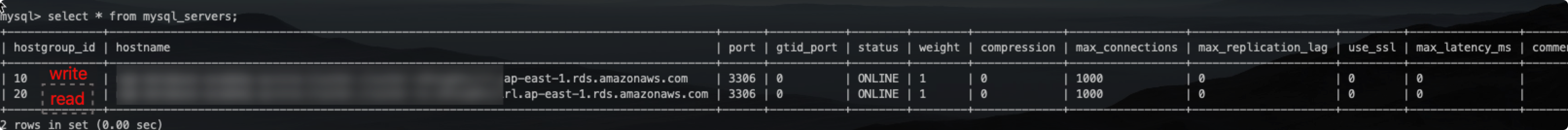 One More Connection Generate On Aws Aurora When Execute Load Mysql Servers To Runtime · Issue