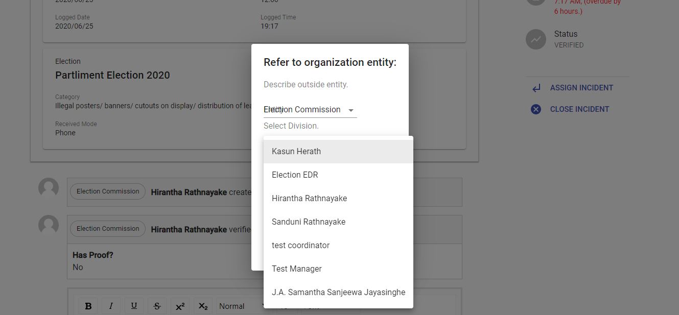should list only active users and searchable on the drop down · Issue ...