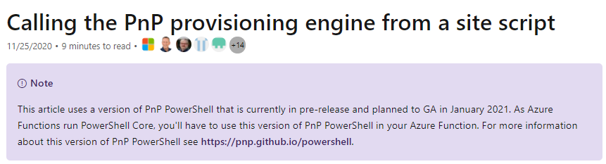 Register-PnPAzureADApp is not recognized · Issue #6542 · SharePoint/sp-dev-docs · GitHub