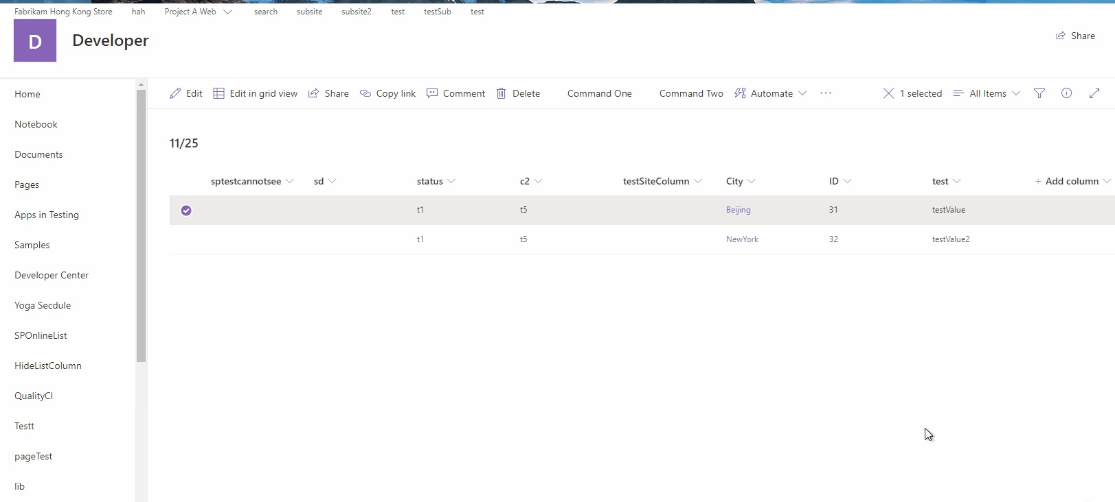 Show / Hide Columns based on a field which is not available in the form · Issue #6591 ...