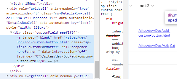 Column Formatting on a Lookup Field to Document Library · Issue #6459 ...