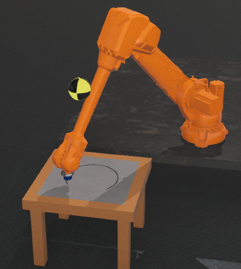 robot endpoint: pen could not draw at web streaming mode · Issue #4017 · cyberbotics/webots · GitHub