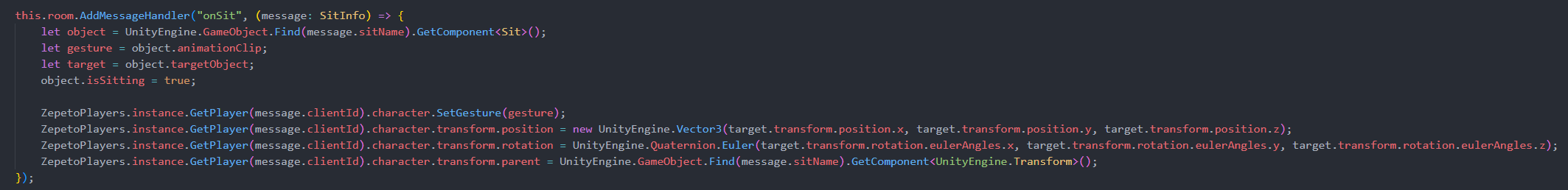 V2 모션에서 앉기 애니메이션 스크립트 적용할때 오류 · Discussion #1230 · naverz/zepeto-studio-kor · GitHub