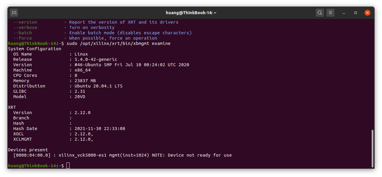 VCK5000 Can t Be Found Issue 601 Xilinx Vitis AI GitHub