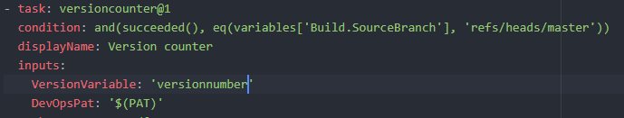 error]The variables can not be found on the definition: , ," when using variable from variable ...