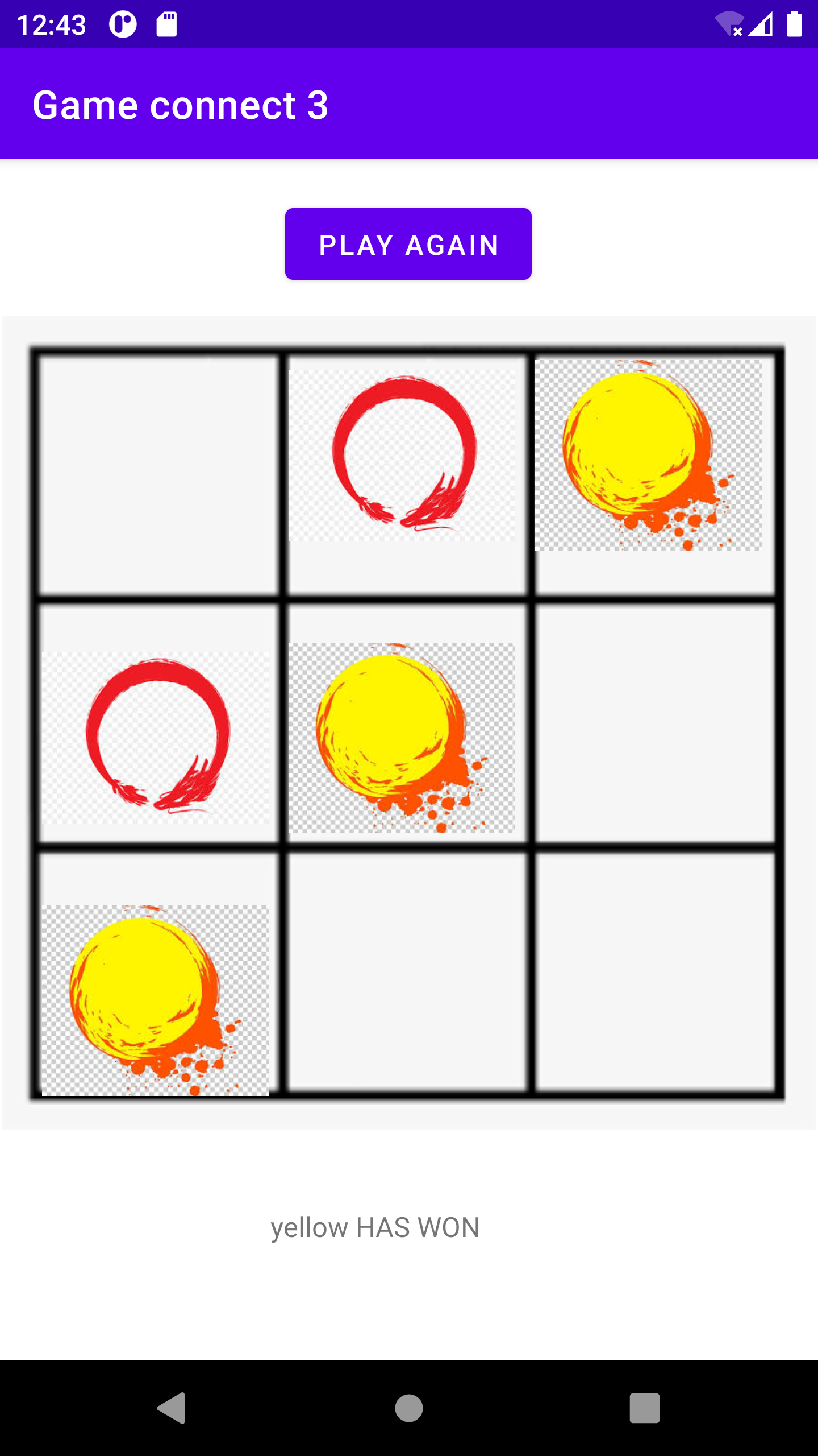 GitHub - MxYalet/GameConnect: Simple tik-tak-toe game clone