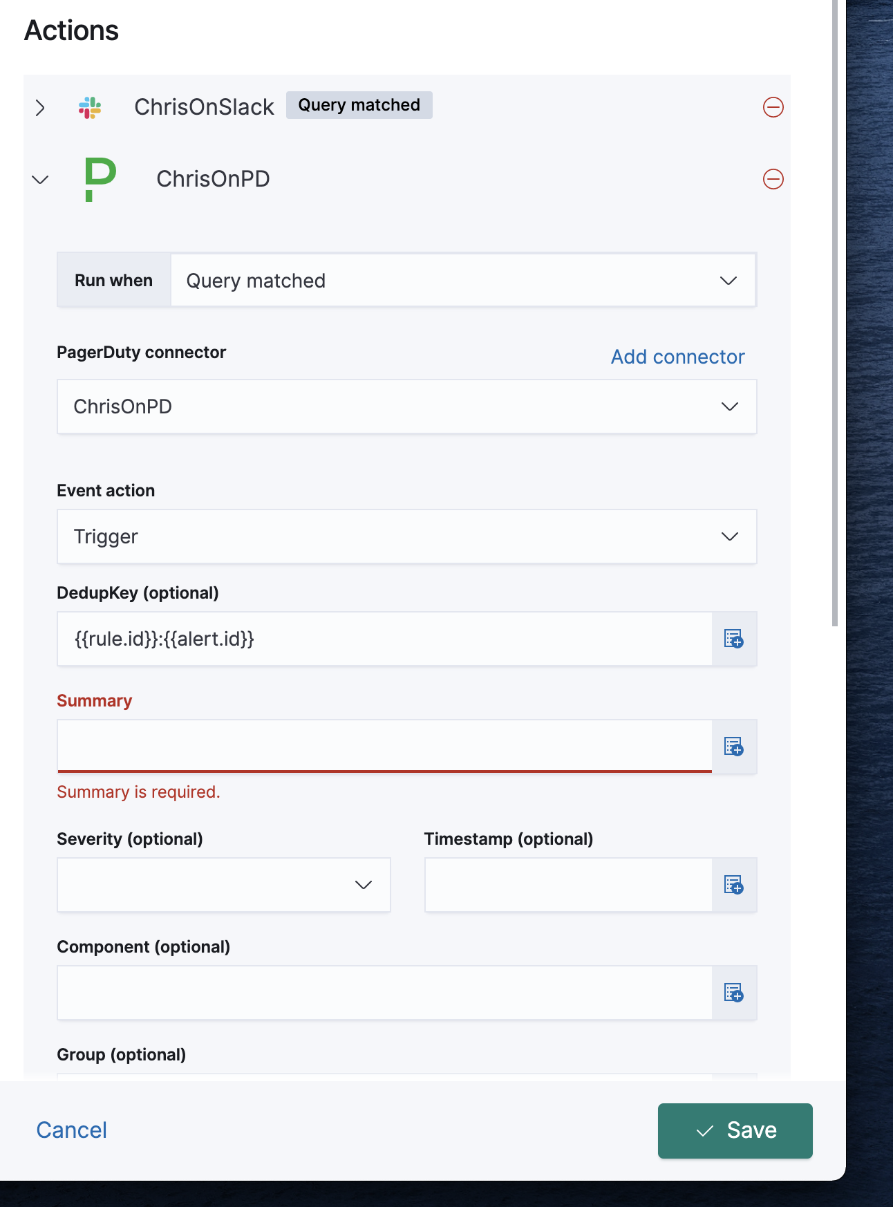 [Alerting] Connector errors are hidden if collapsed · Issue #104745 · elastic/kibana · GitHub