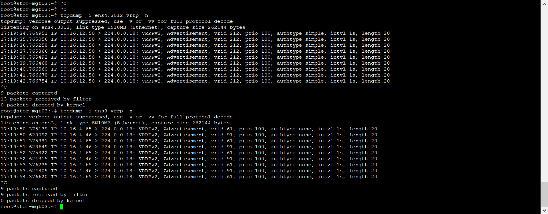 Duplicated VIPs keep existing on two keepalived nodes · Issue #1702 ...