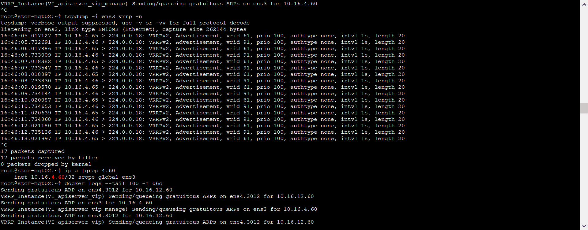 Duplicated VIPs keep existing on two keepalived nodes · Issue #1702 · acassen/keepalived · GitHub