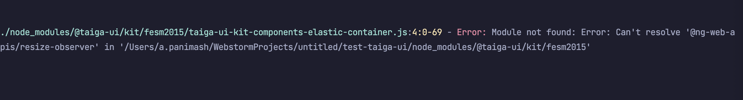 🐞 - New dependency that breaks build in 3.21(at least) · Issue #3982 ...