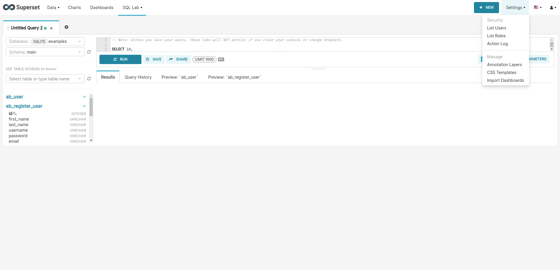 Enable ROW_LEVEL_SECURITY option in menu #14397 · Issue #14404 · apache/superset · GitHub