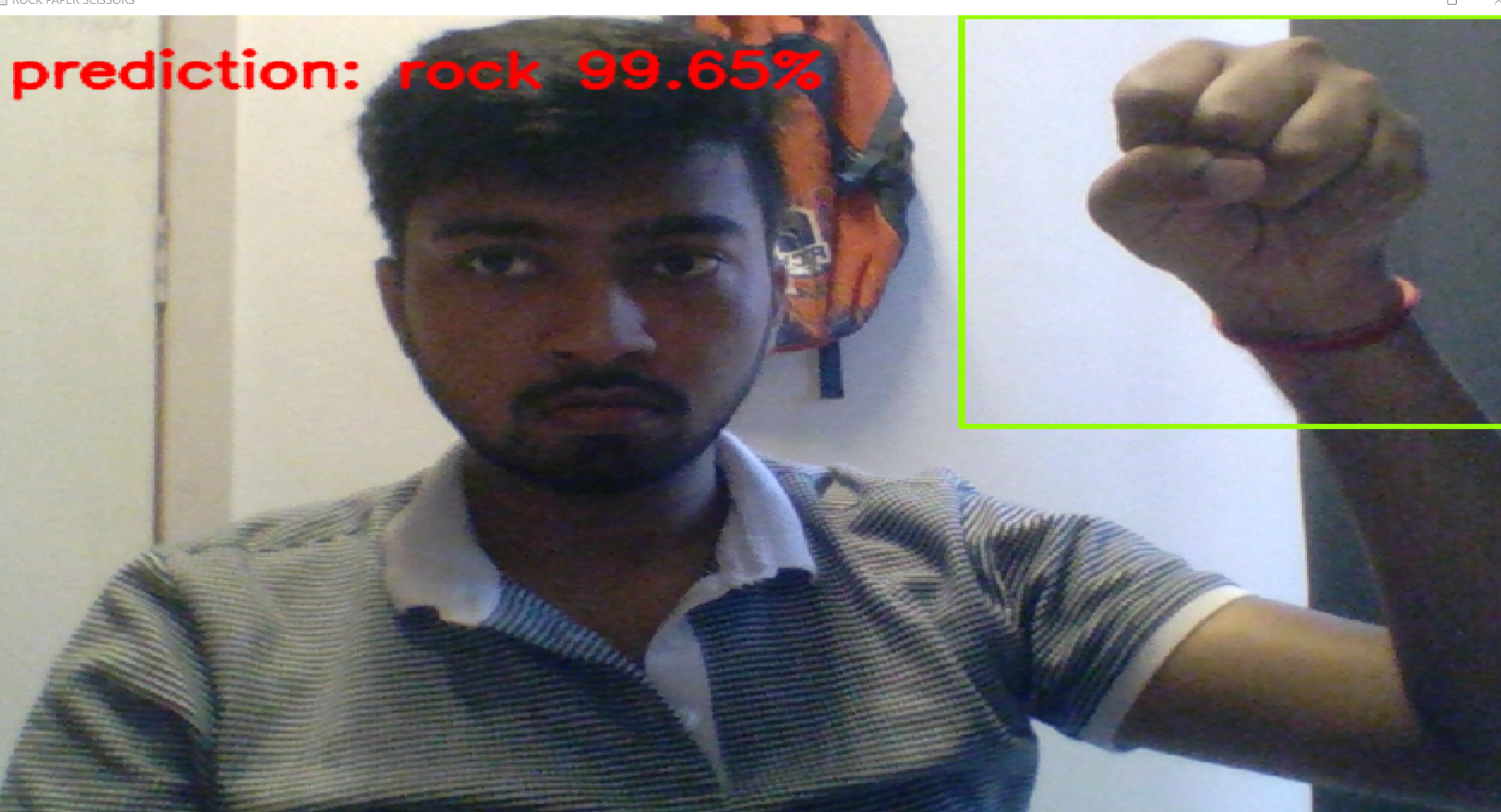 Github Kkanoorock Paper Scissors Opencv Ai 