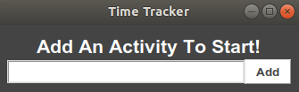GitHub - JaranMellerud/timetracker: GUI made with Python that tracks ...