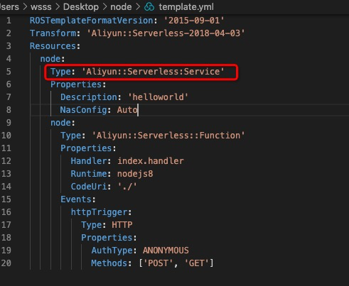 [Bug] fun validate 无法对服务类型进行正确的提示 · Issue #913 · alibaba/funcraft · GitHub