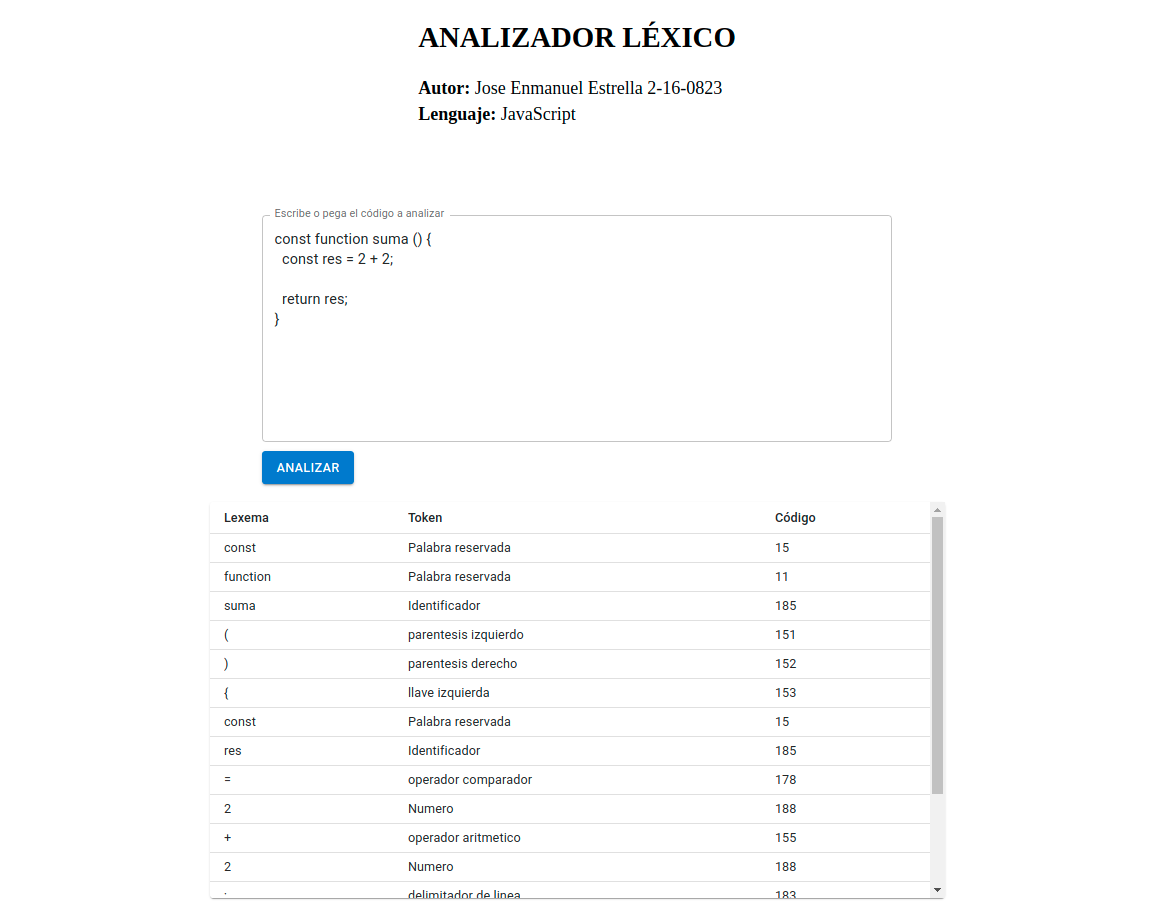 GitHub - EnmanuelEstrella22/Analizador-Lexico