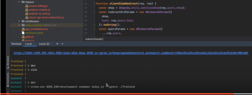 No Shop provide when starting a new app from template · Issue #1091 · Shopify/shopify-app ...