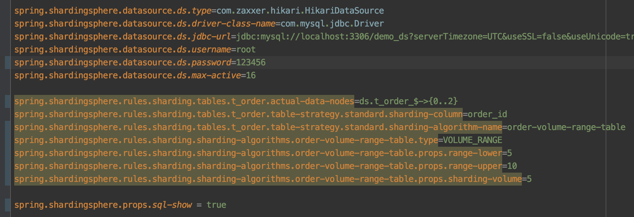 VOLUME_RANGE sharding strategy exception in sharding-5-beata. · Issue #12293 · apache ...