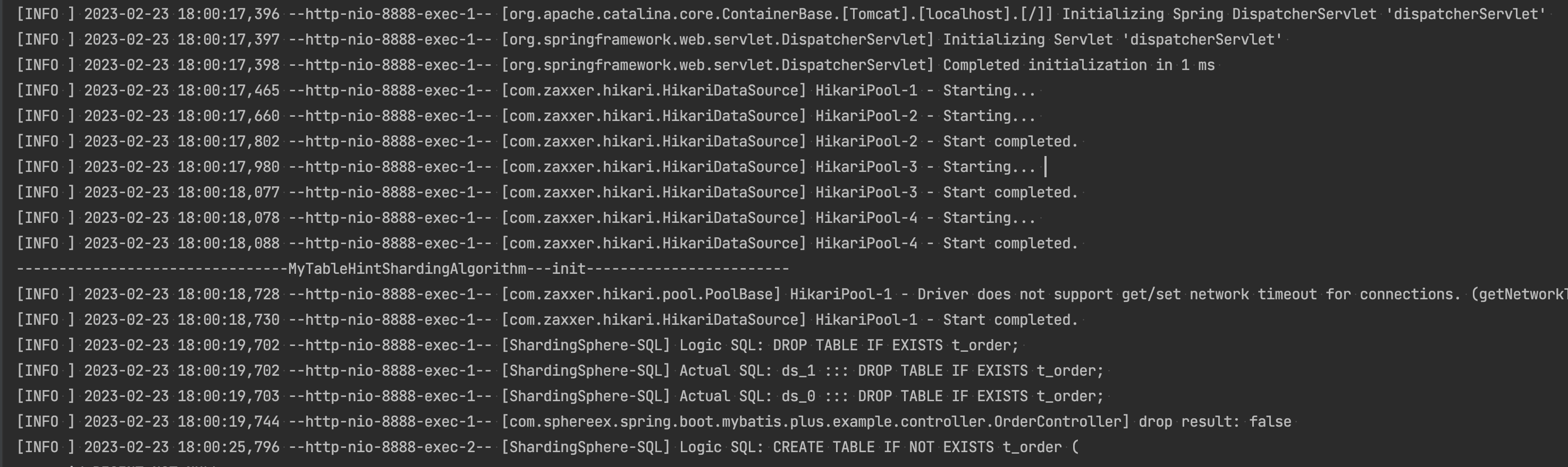 custom HintShardingAlgorithm initialize more then once when project started · Issue #23173 ...