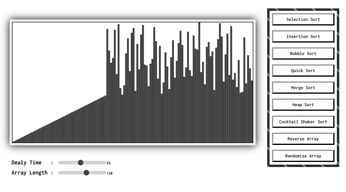 GitHub - vedant-jam008/Sorting-Algorithm-Visualizer: This shows an interesting interactive ...