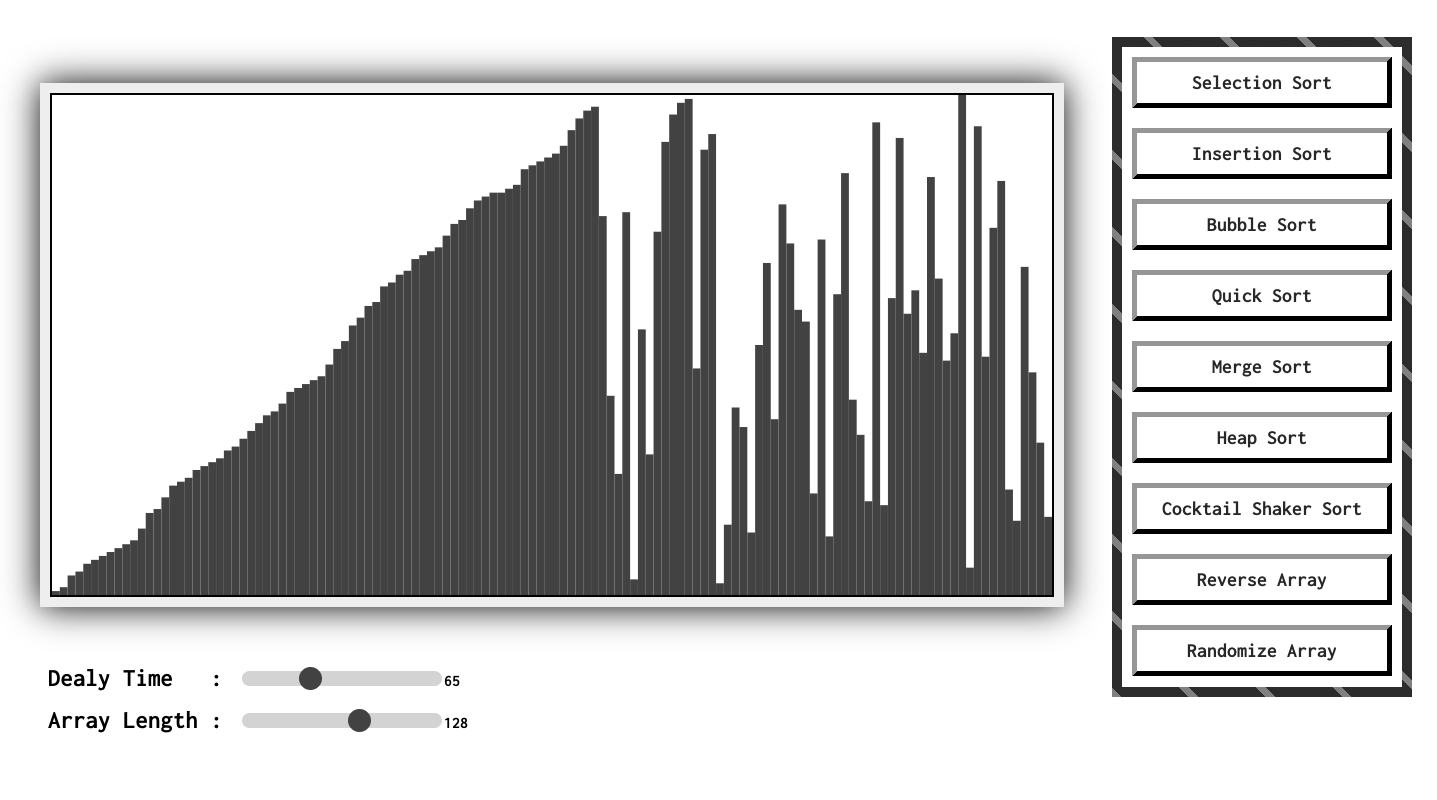 Github Vedant Jam008sorting Algorithm Visualizer This Shows An