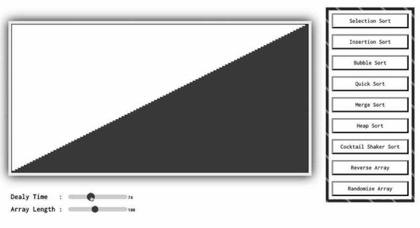 GitHub - vedant-jam008/Sorting-Algorithm-Visualizer: This shows an interesting interactive ...