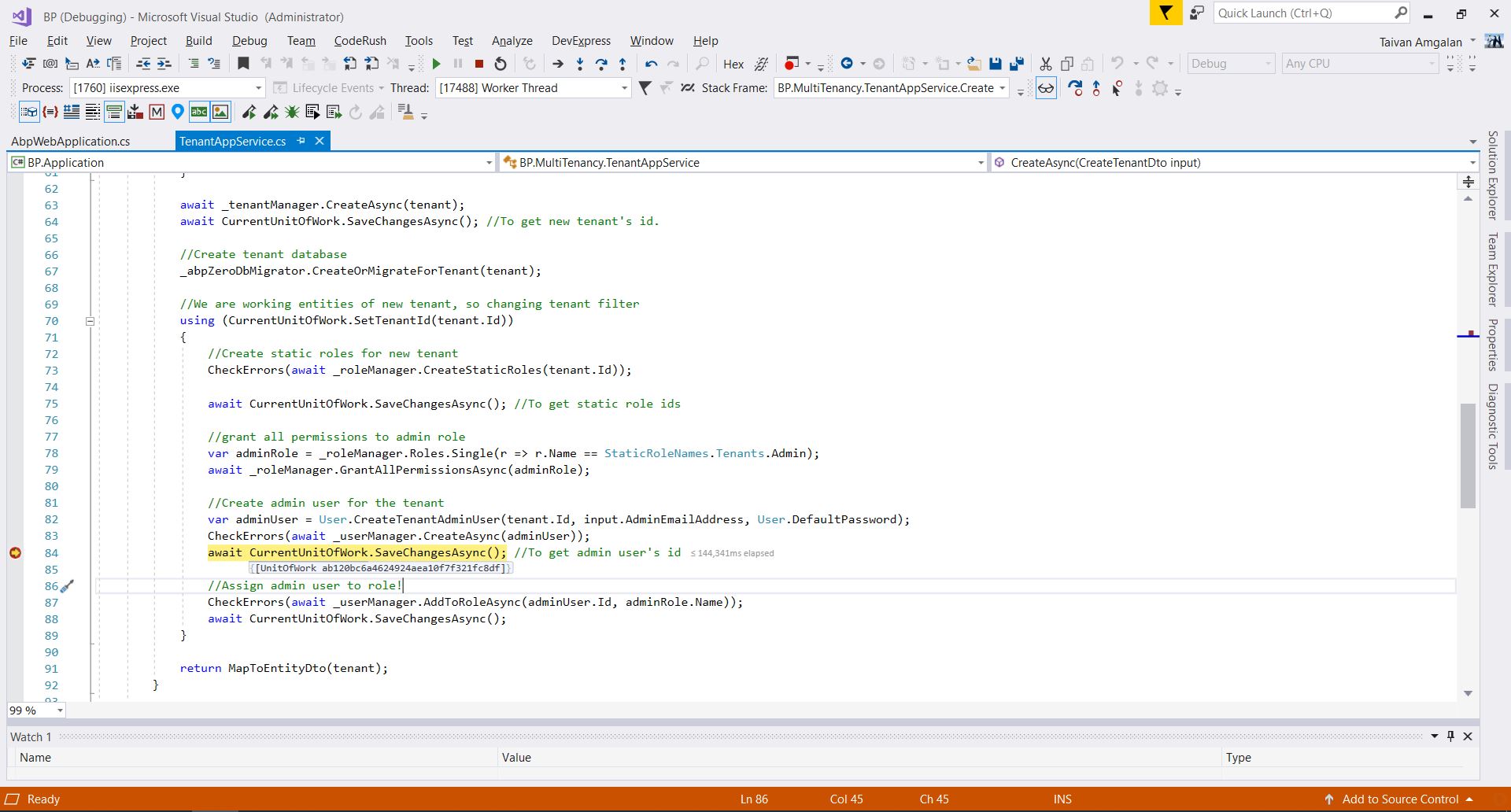 Abp free template new tenant creation error · Issue #5008 · aspnetboilerplate/aspnetboilerplate ...