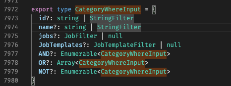 How to use schema.arg to expose autogenerate "where" input arg from Prisma/Nexus types? · prisma ...