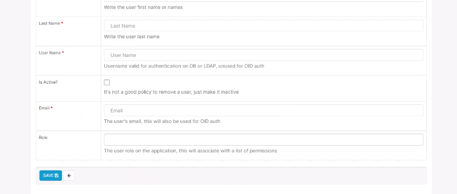 Password And Confirm Password Missing While Adding User In Version 11 4844