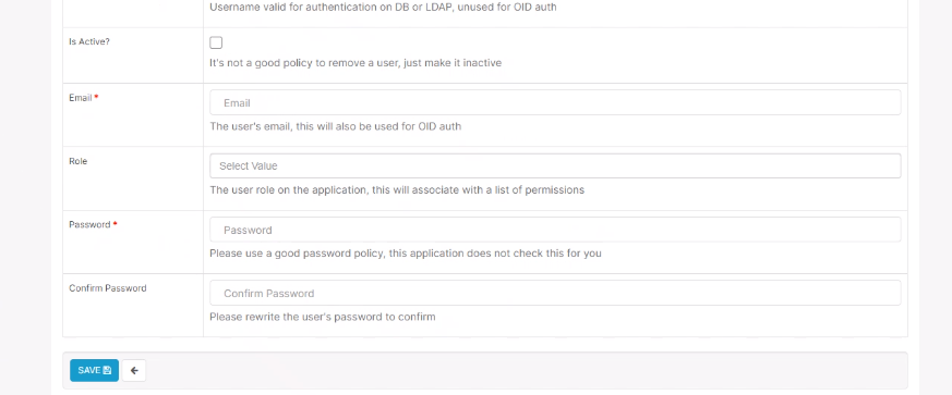 Password And Confirm Password Missing While Adding User In Version 1 1 0 · Issue 14543 · Apache