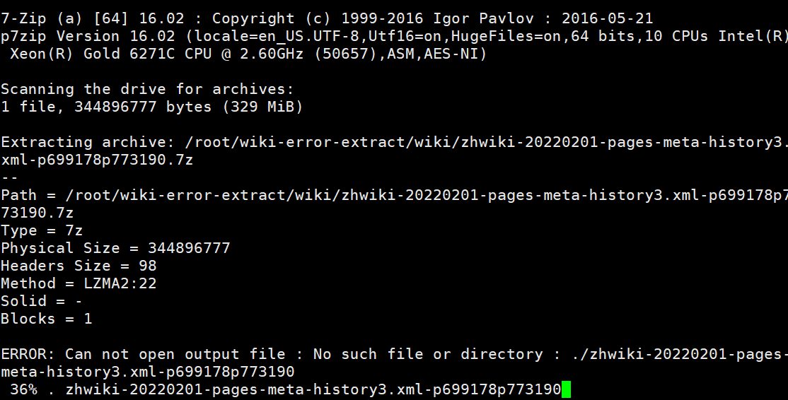 总是报路径不存在 · Issue #1 · xueyouluo/wiki-error-extract · GitHub