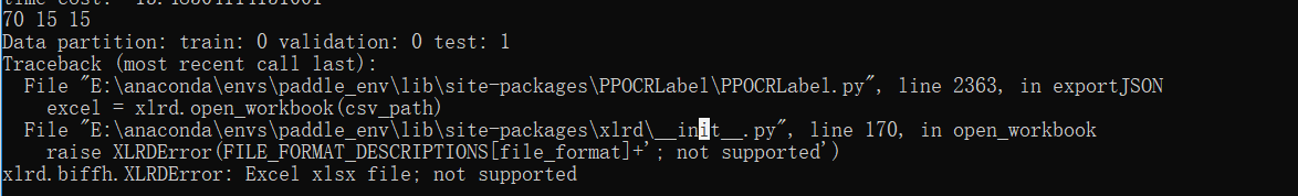 PPOCRLabel表格标注结束后导出json报错 · Issue #6898 · PaddlePaddle/PaddleOCR · GitHub