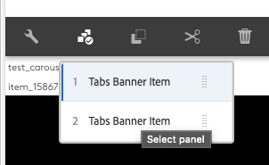 [Container] Make the panel items editor available on containers · Issue ...