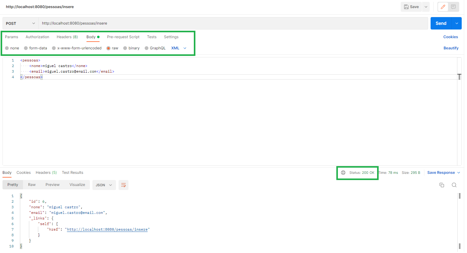 GitHub - MiguelCastro9/CRUD-REST-API-with-content-negotiation-HATEOAS-swagger: back-end development