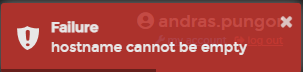 Failure: hostname cannot be empty · Issue #6899 · portainer/portainer · GitHub