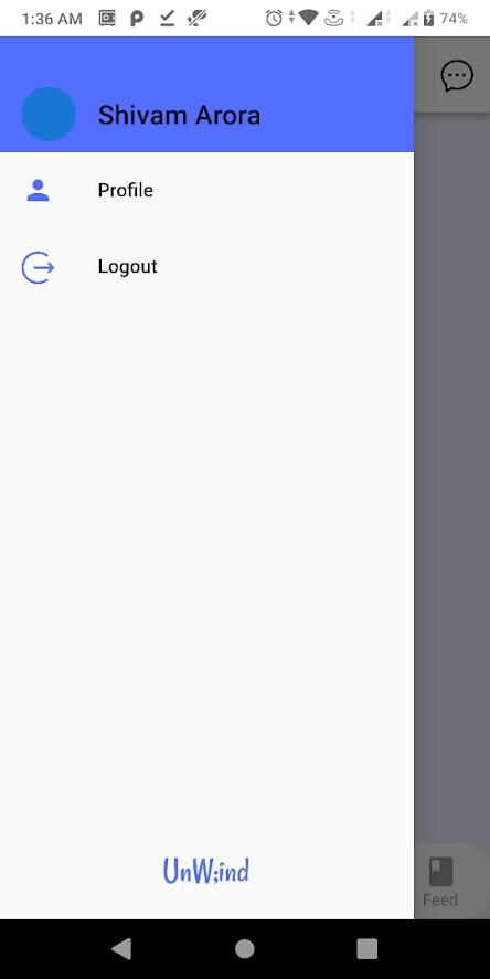 GitHub - Compan-on/Unwind_flutter-frontend