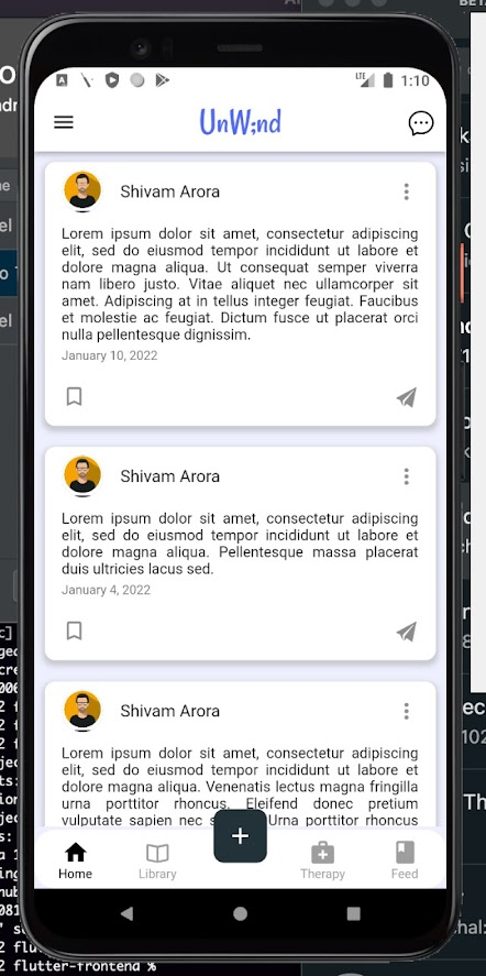 GitHub - Compan-on/Unwind_flutter-frontend