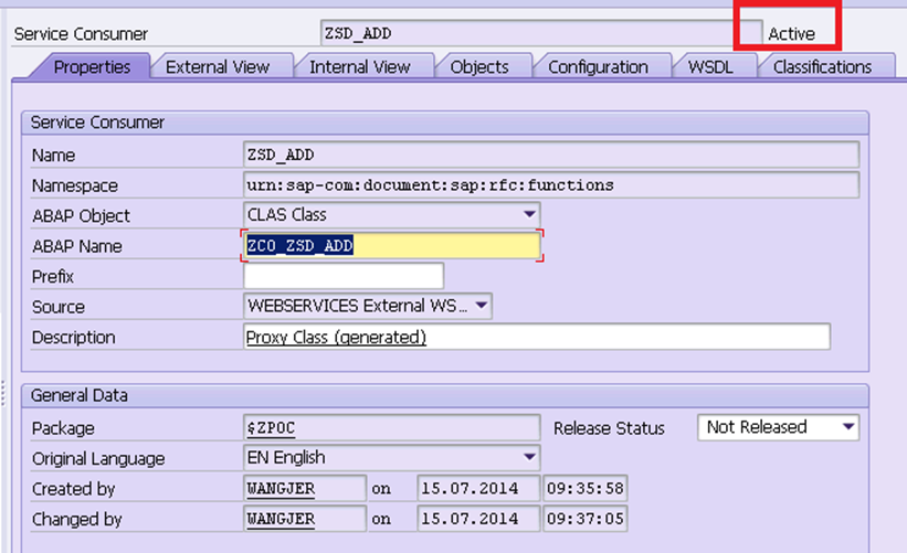 在sap Abap 里consume Webservice的全过程 Sap资深技术专家jerry Wang的分享 Csdn博客