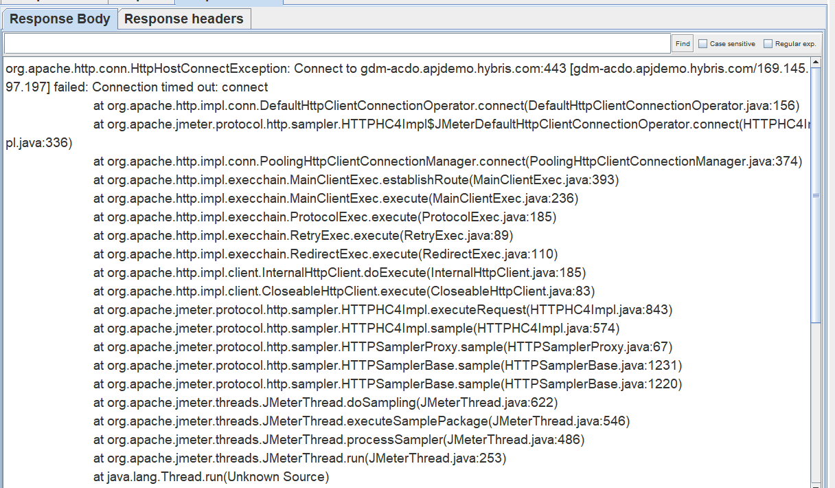 Jmeter recorded video and reported an error when visiting the website ...