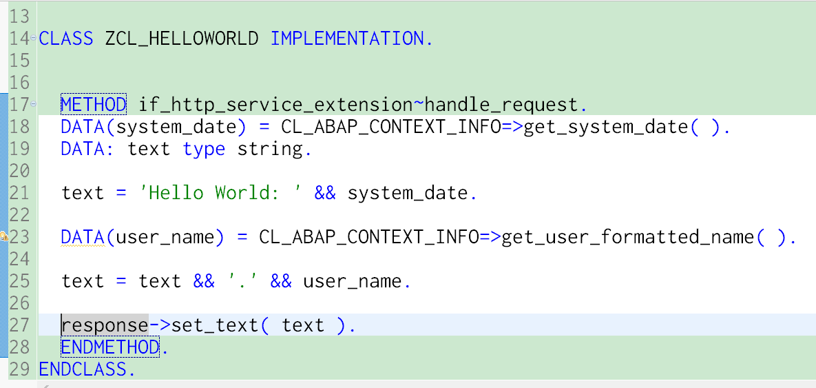 Print system variables in the SAP Cloud Platform ABAP programming environment - Programmer Sought