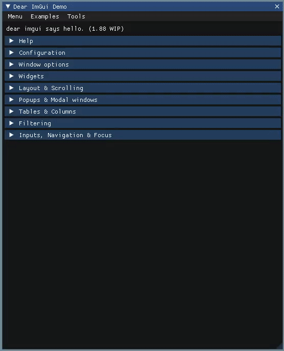 imgui Syntax highlighting for InputText and ColoredText