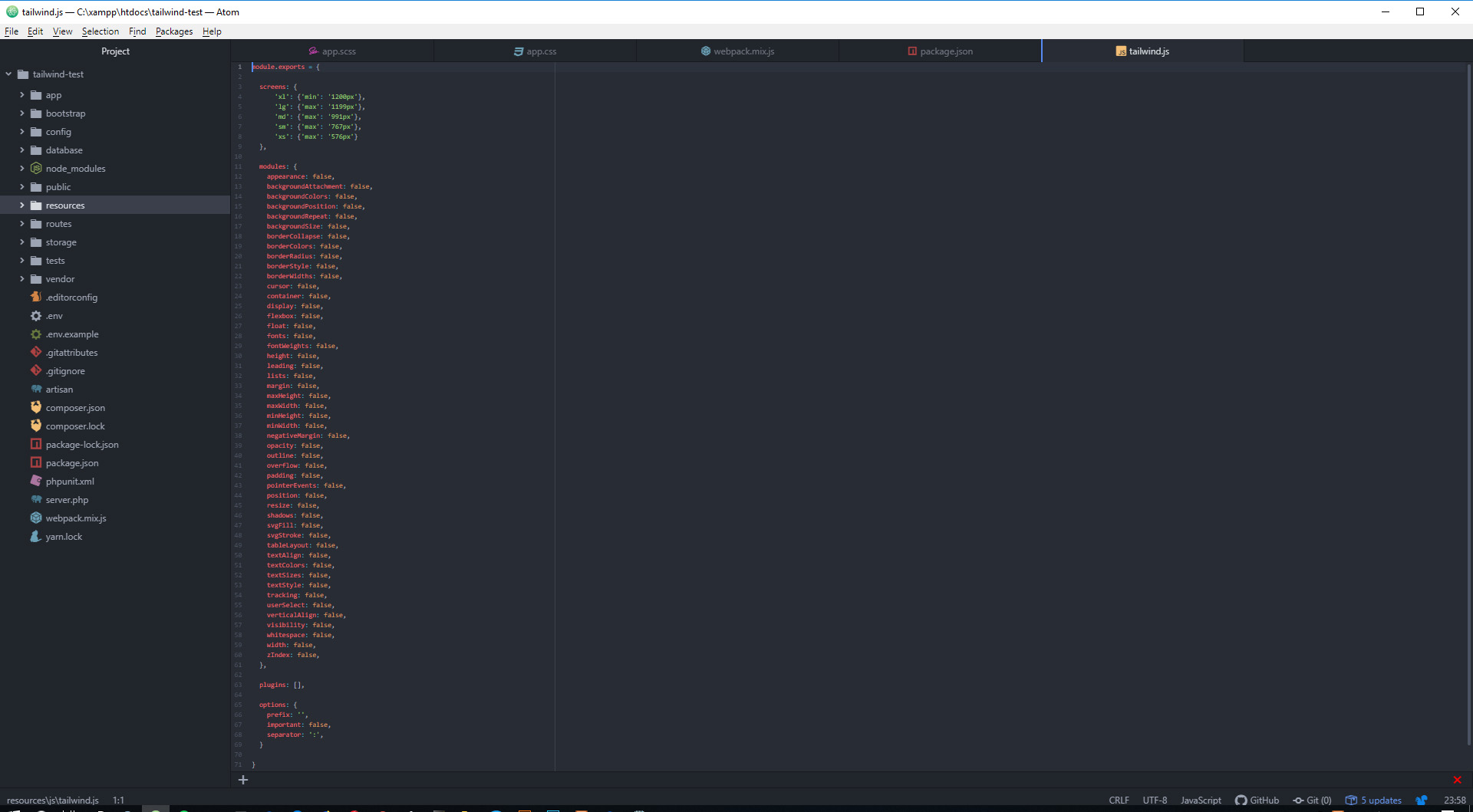 Feature Request Non Mobile First Approach Switch · Issue 778 · Tailwindlabs Tailwindcss · Github