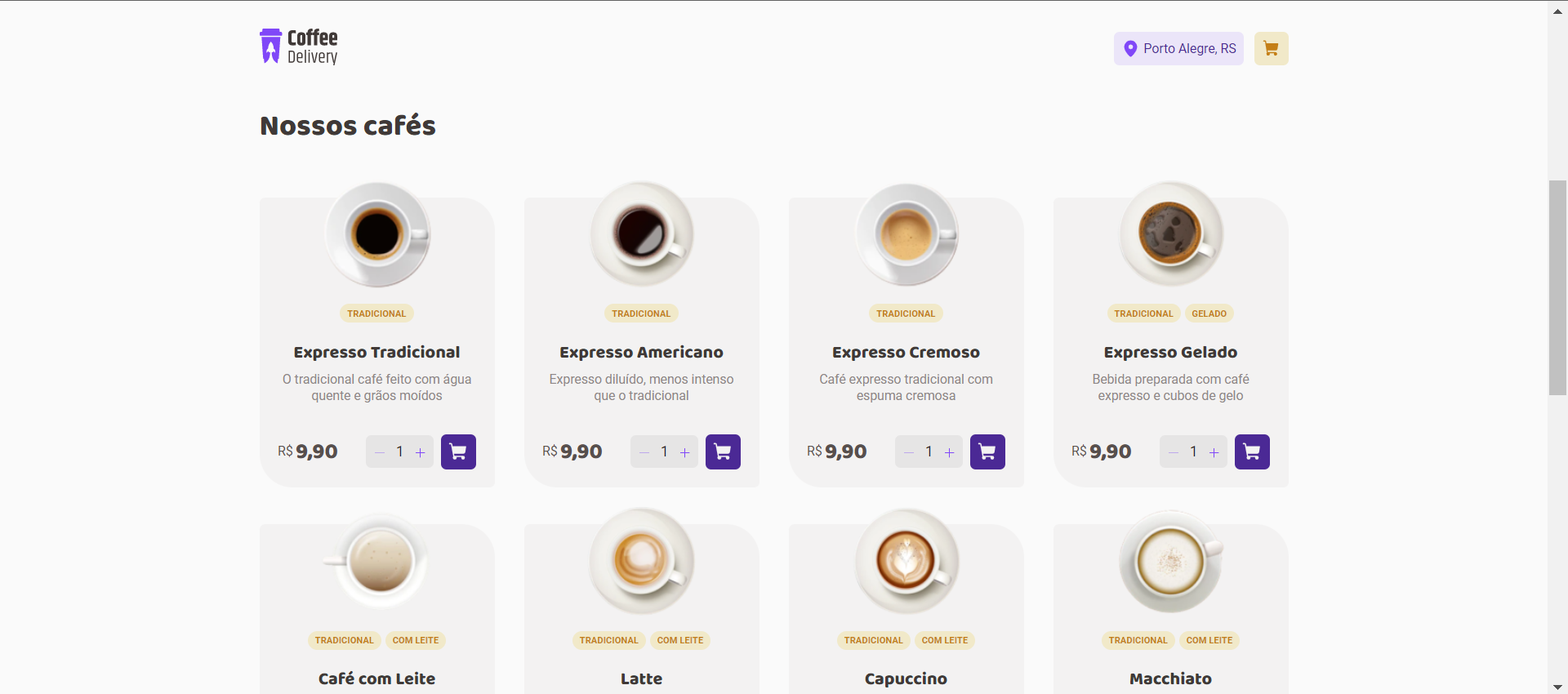 GitHub - davilucena222/coffee-delivery: Coffee Delivery is a platform ...