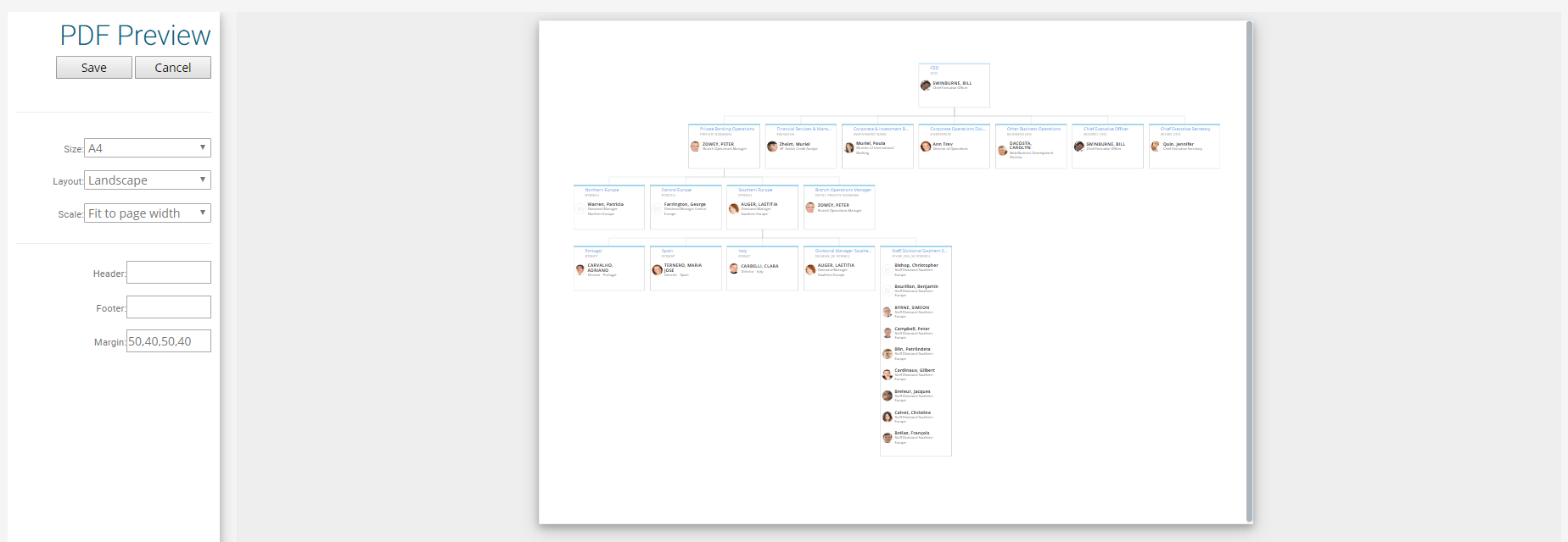 PDF preview and PDF export not aligned · Issue #90 · BALKANGraph/OrgChartJS · GitHub