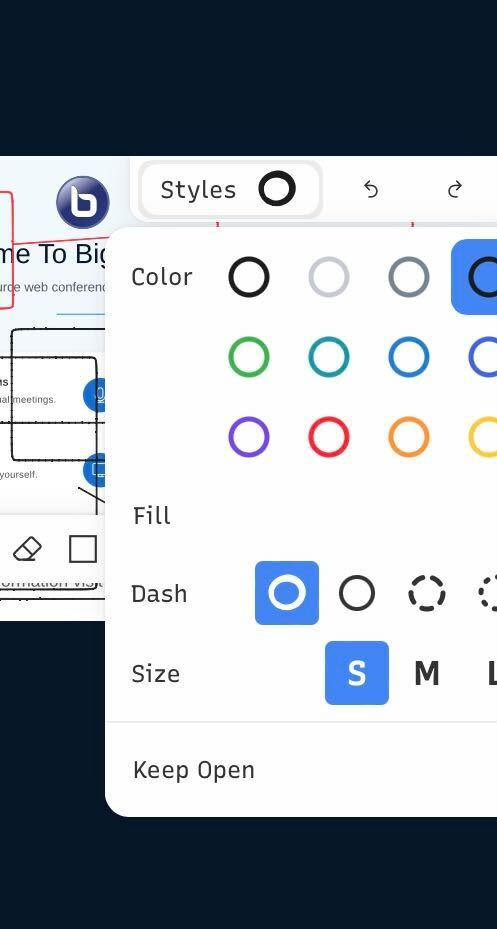 [mobile] - Tldraw styles toolbar outside screen · Issue #16946 · bigbluebutton/bigbluebutton ...