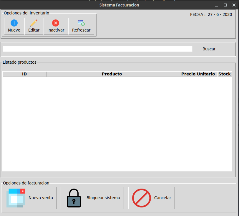 GitHub - Alvaro-Puerto/Facturacion_Tkinter: Aplicacion de facturacion de escritorion con python ...