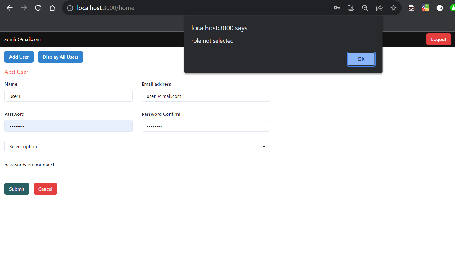 GitHub - a2rp/user-management-dashboard: React.js, Node.js, Chakra UI