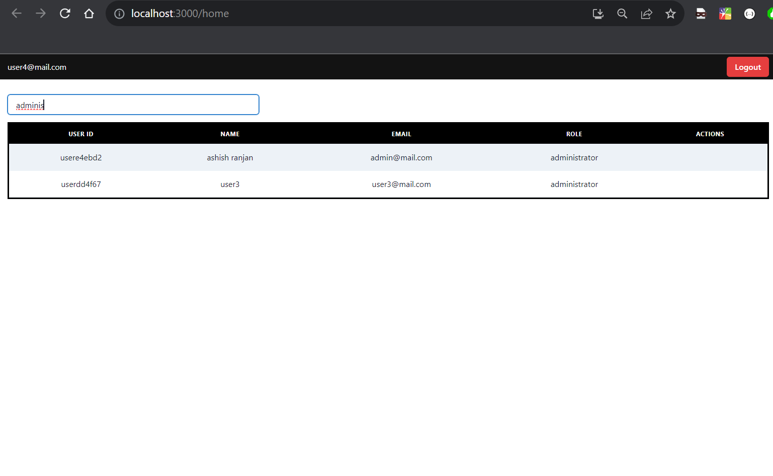 GitHub - a2rp/user-management-dashboard: React.js, Node.js, Chakra UI