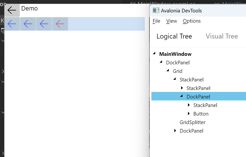How to align on both side of a panel and leave flexible space in ...